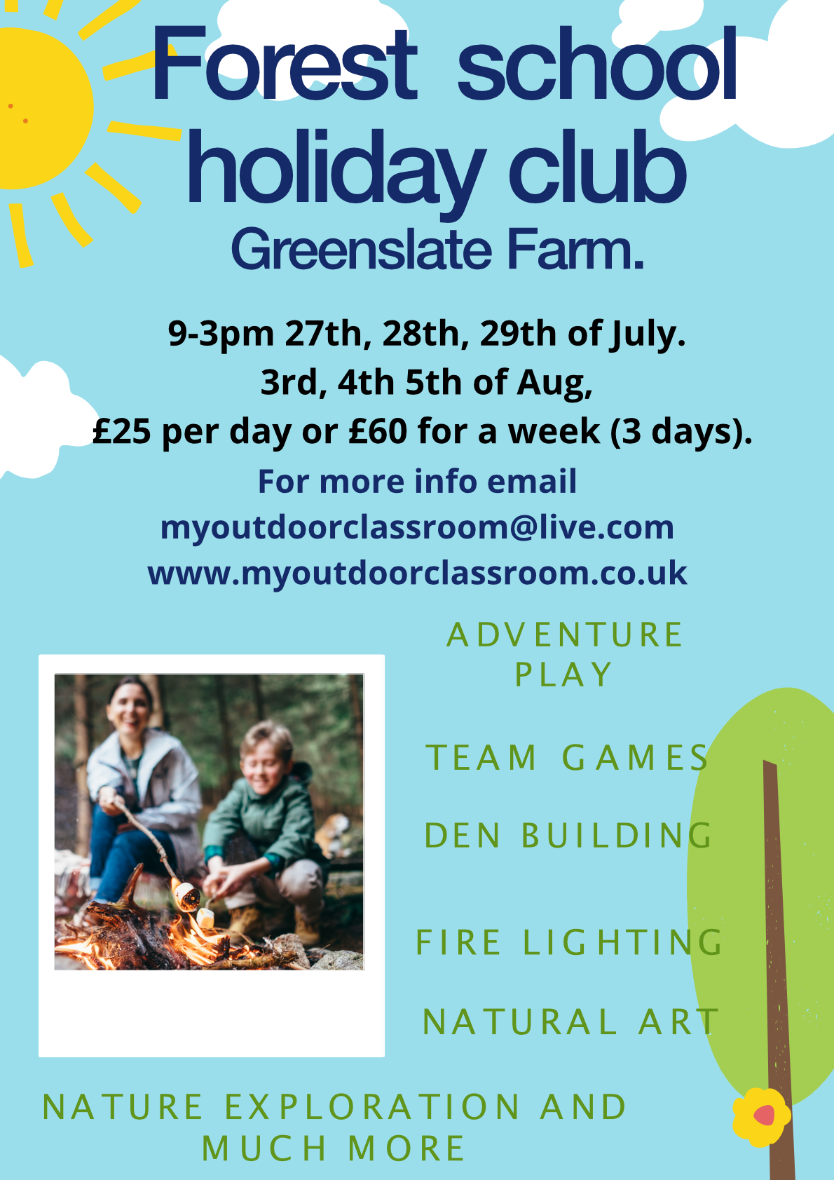 Forest School Holiday Club – Greenslate Community Farm
